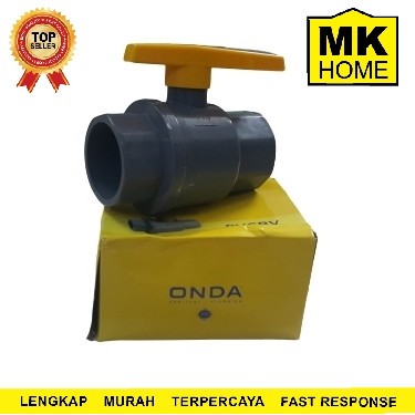 Jual Ball valve PVC Onda ukuran 2 inch - Onda PVCBV Stop Kran Ball ...