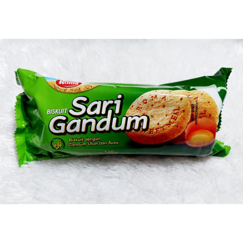 Jual Roma Sari Gandum 108 gr / Biskuit Sari Gandum 149 gr / Sari Gandum ...