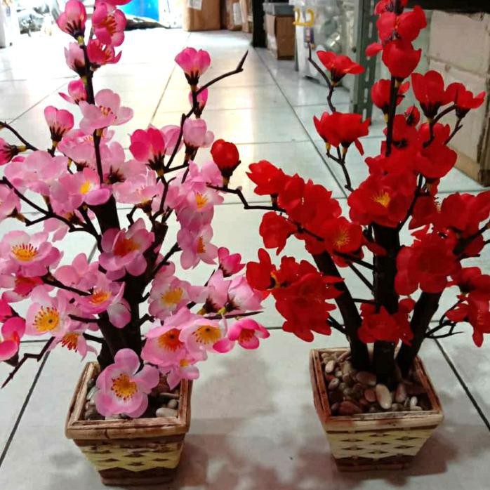 Jual Pohon Imlek Meihua/ Pohon Mei Hua - Pink | Shopee Indonesia