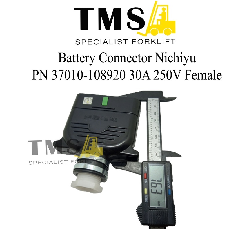 Jual BATTERY CONNECTOR JAPAN 37010-10870 30A 250V Female For Forklift ...