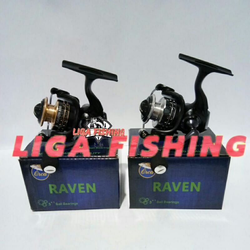 Jual Reel Orca Raven 800 / 1000 / 2000 | Shopee Indonesia