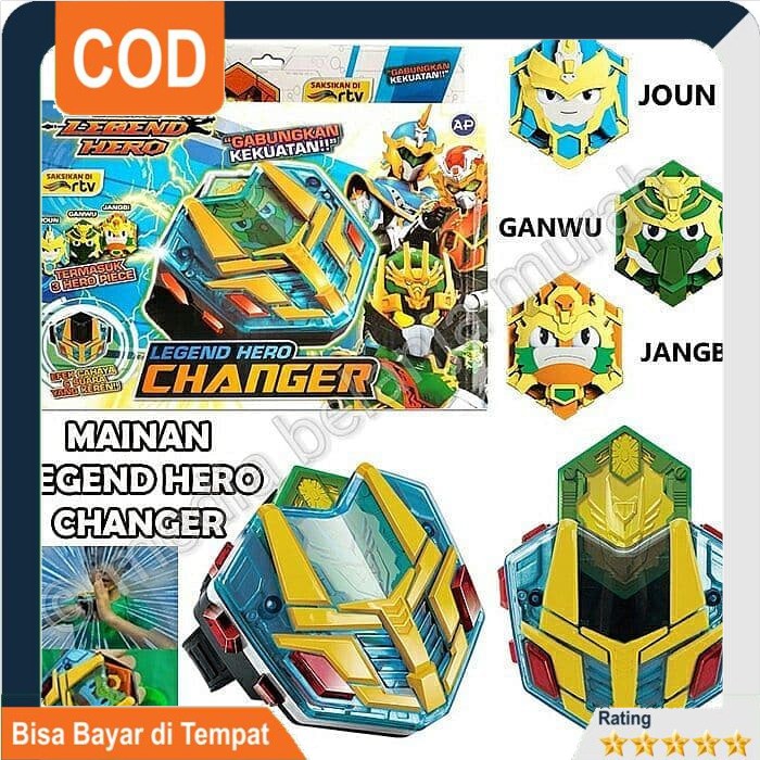 Jual Original LEGEND HERO CHANGER 303210 Murah | Shopee Indonesia