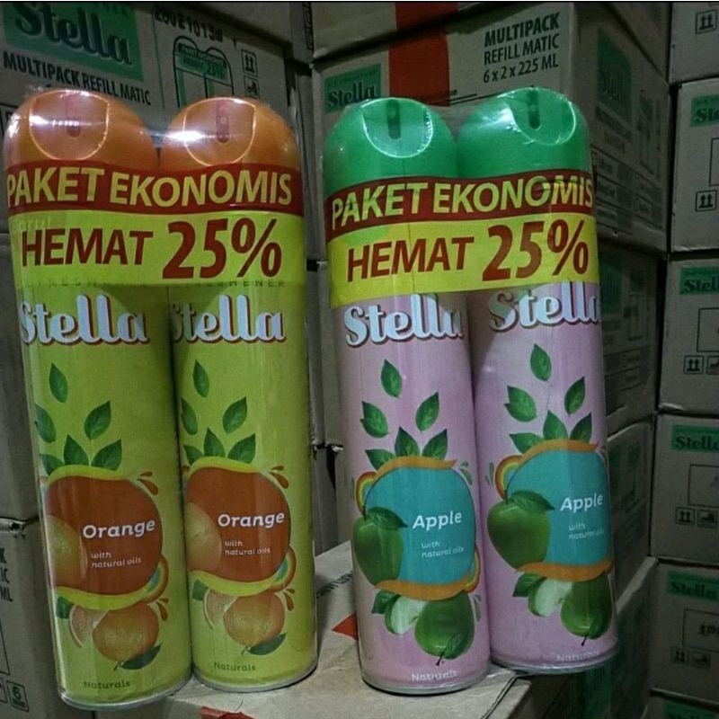 Jual Stella Pengharum Ruangan ( 2 x 400ml ) Paket Ekonomis | Shopee ...