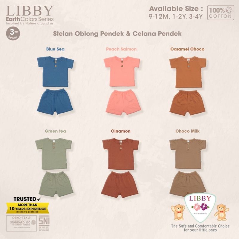 Jual SETELAN LIBBY EARTH COLORS SERIES - SETELAN OBLONG PENDEK DAN ...