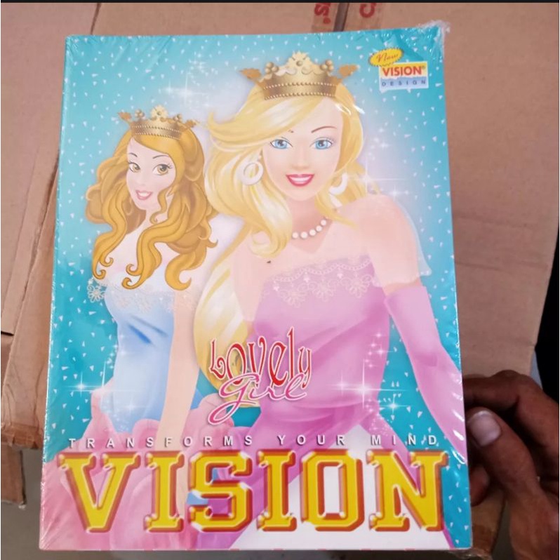 Jual Buku Tulis Vision 58 Lembar Buku Catatan Sekolah / Buku Murah ...