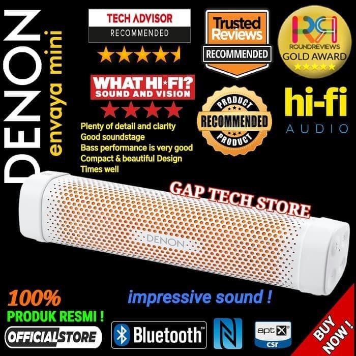 Jual Denon Envaya Mini Premium Portable Bluetooth Speaker | Shopee ...