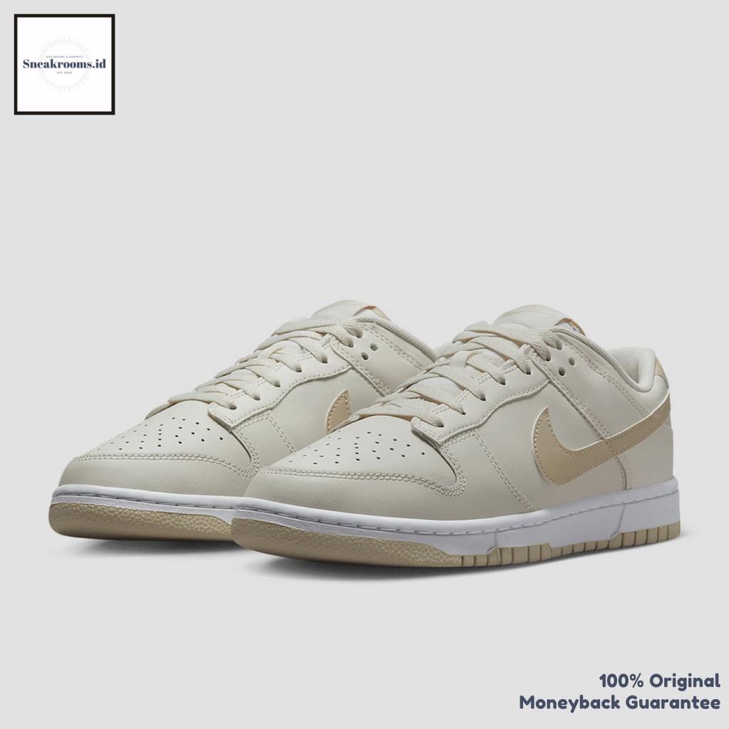 Jual Sepatu Sneakers / Nike Dunk Low Retro Bone Tan / Original 100% ...