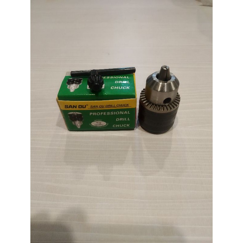 Jual Kepala Mesin Bor 10mm San Ou (Chuck & Key) | Shopee Indonesia