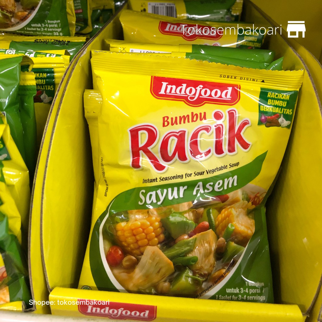 Jual Indofood Bumbu Racik All Varian 20 g | Shopee Indonesia