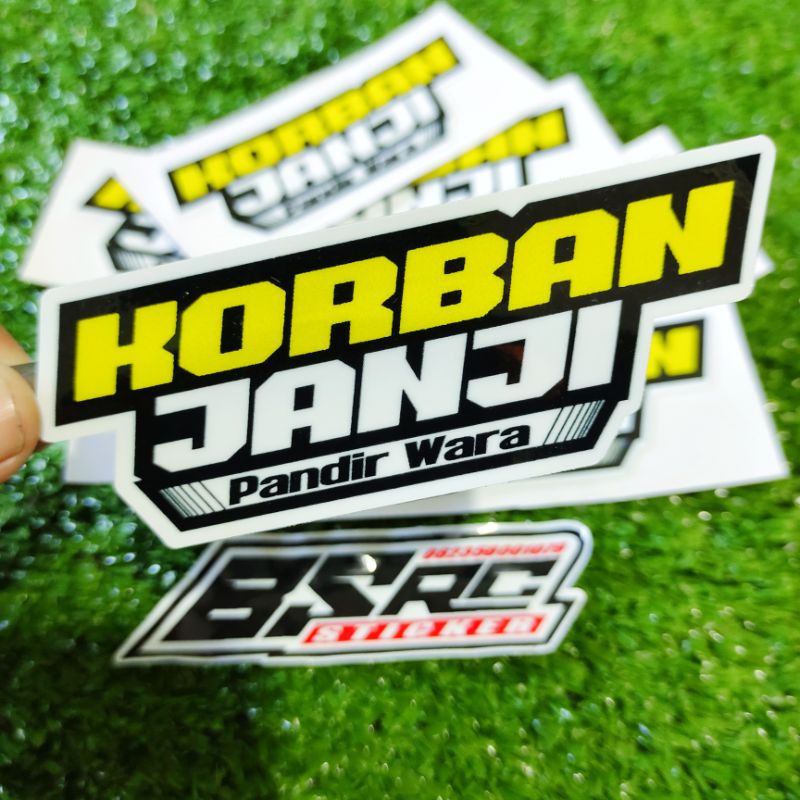 Jual sticker korban janji pandir wara viral | Shopee Indonesia