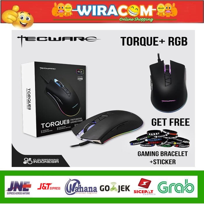 Jual Tecware Torque+ RGB Professional Gaming Mouse - Torque Plus ...