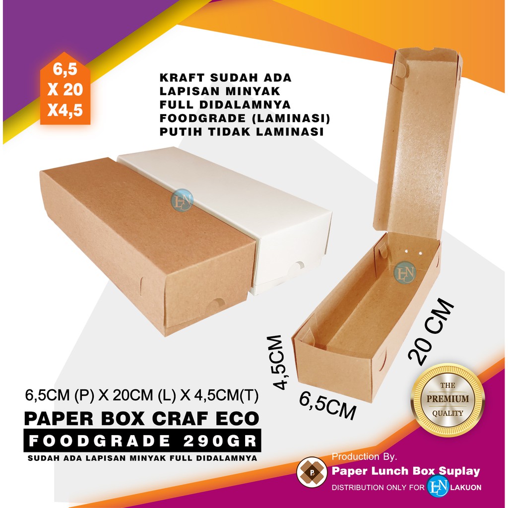 Jual BOX UK L 6,5 X P 20 X T 4,5 SERBA GUNA DAN UK 20X10X4,6CM | Shopee ...