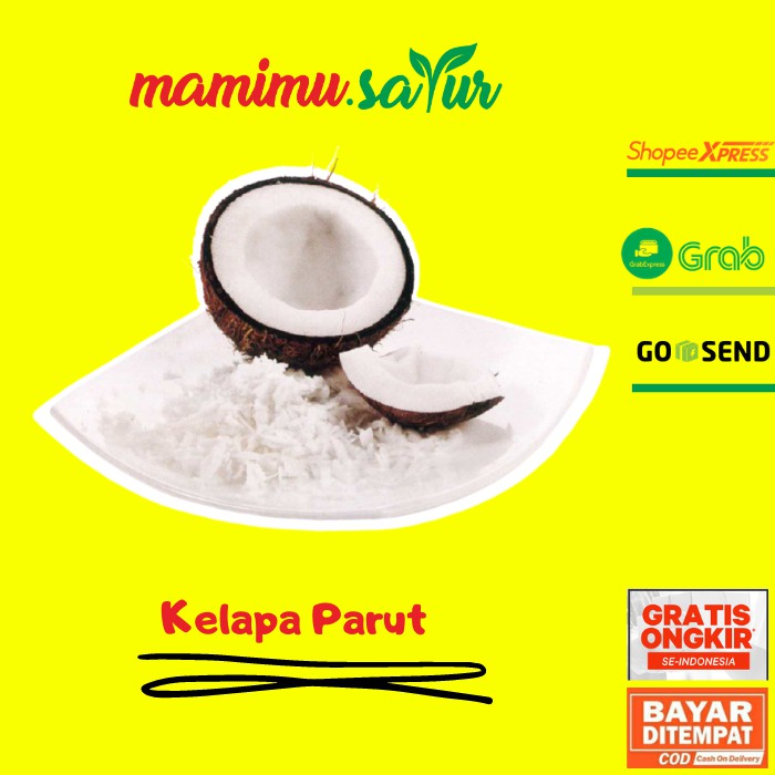 Jual KELAPA PARUT SATU BUTIR KELAPA SANTAN SATU BUTIR KELAPA PARUT ...