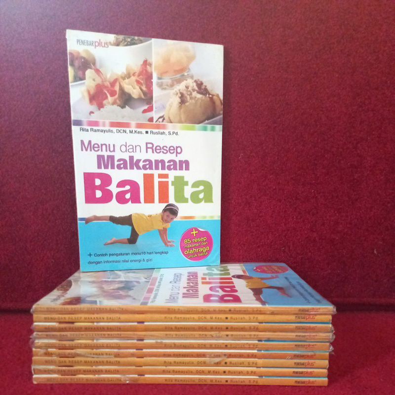 Jual Buku Resep Makanan - Menu dan Resep Makanan Balita (+85 Resep ...