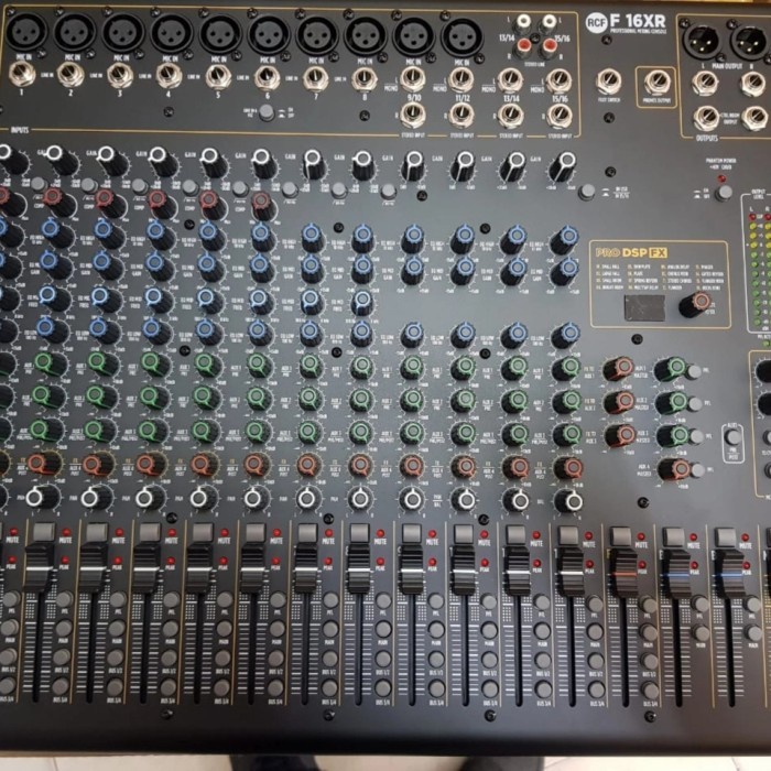 Jual MIXER 16 CHANNEL RCF F 16 XR F 16XR F16XR ORIGINAL | Shopee Indonesia