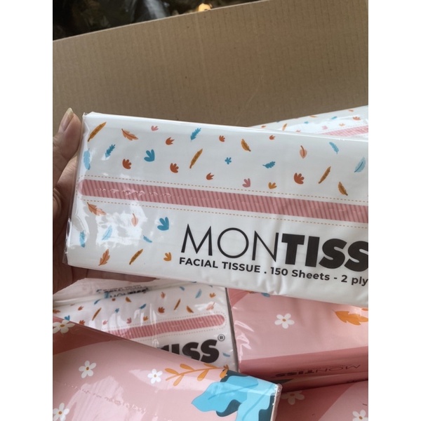 Jual facial tissue MONTISS 150 sheet | Shopee Indonesia