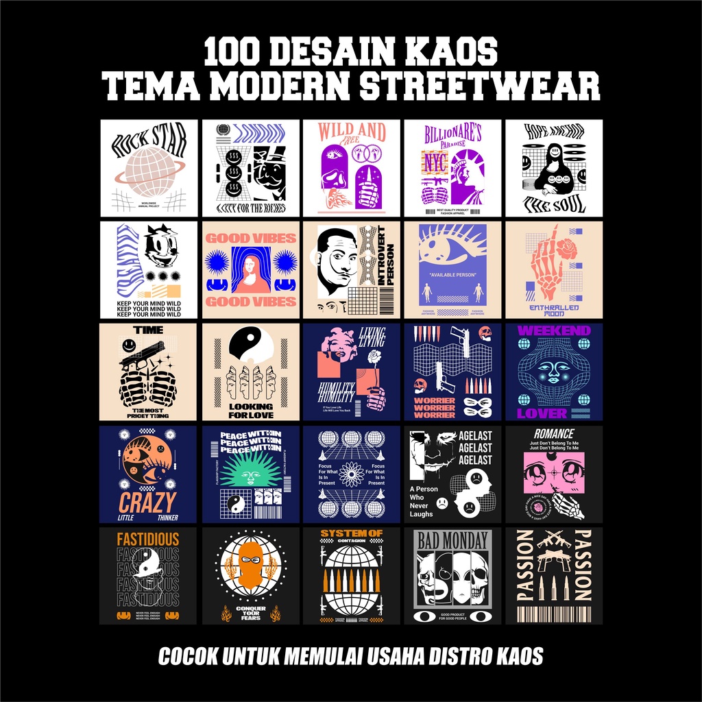 Jual DESAIN KAOS TEMA MODERN ( FILE CORELDRAW ) | Shopee Indonesia