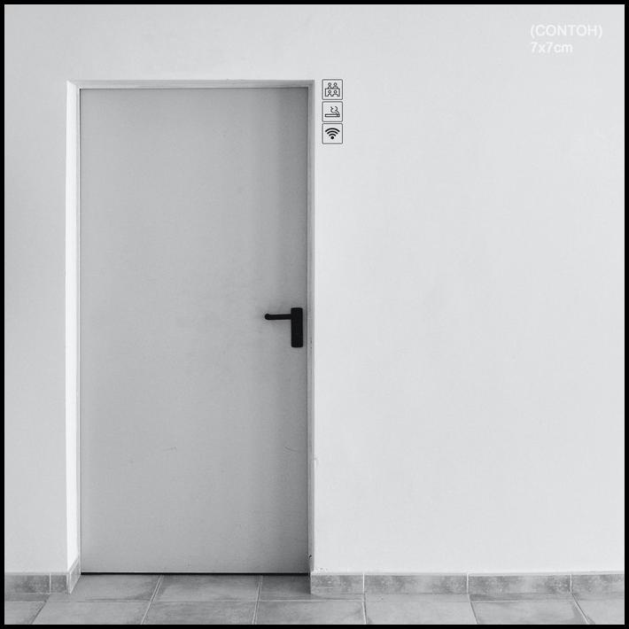 Jual Stiker - Nap Room Sign Sticker - Ruang Istirahat - Wall Sticker ...