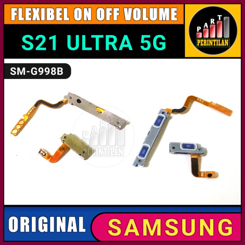 Jual FLEXIBLE ON OFF VOLUME SAMSUNG S21 ULTRA 5G ORIGINAL | Shopee ...