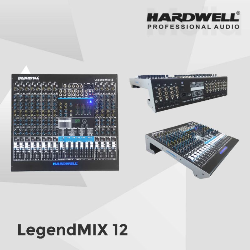 Jual Mixer Hardwell LegendMix 12 ORIGINAL Mixer 12 Channel kualitas ...