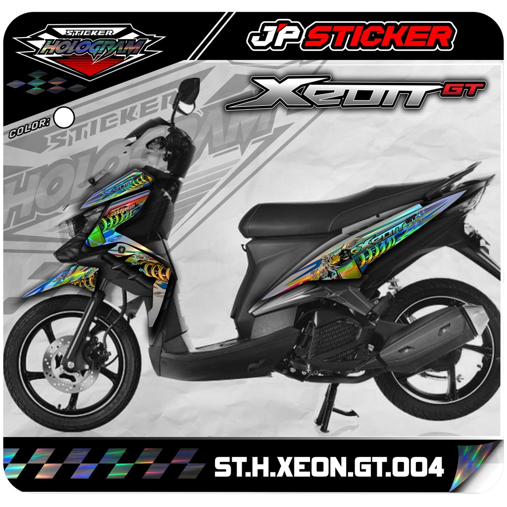 Jual Pabrik Stiker Sticker Striping List Variasi HOLOGRAM TRANSPARAN UV ...