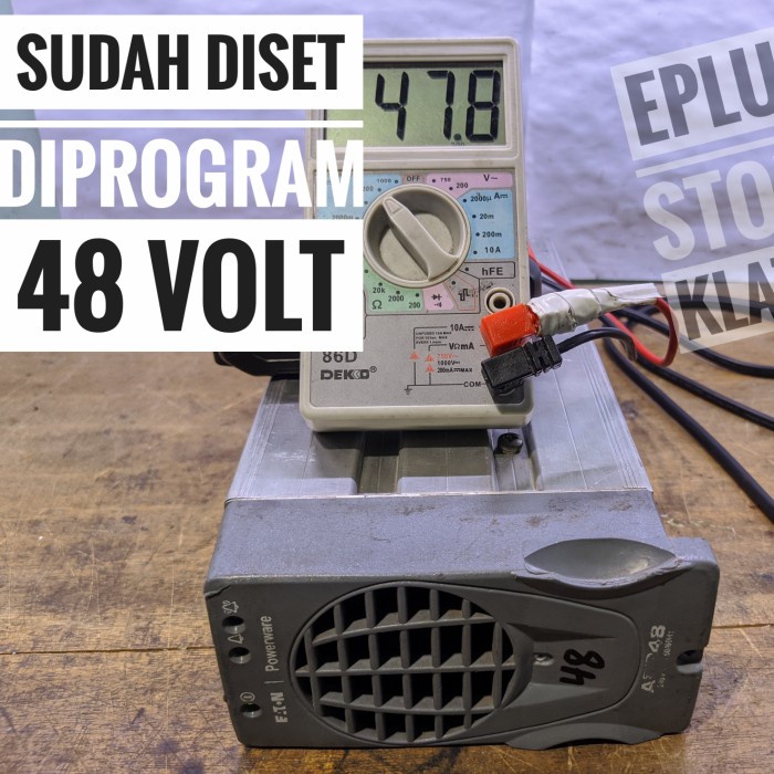 Jual rectifier switching APR48 setingan 48V smps fix 48 volt program ...