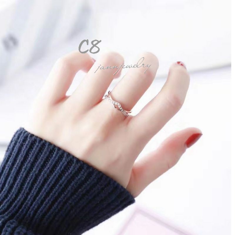 Jual cincin titanium korea style anti karat&Alergi JJ-30☆ | Shopee Indonesia