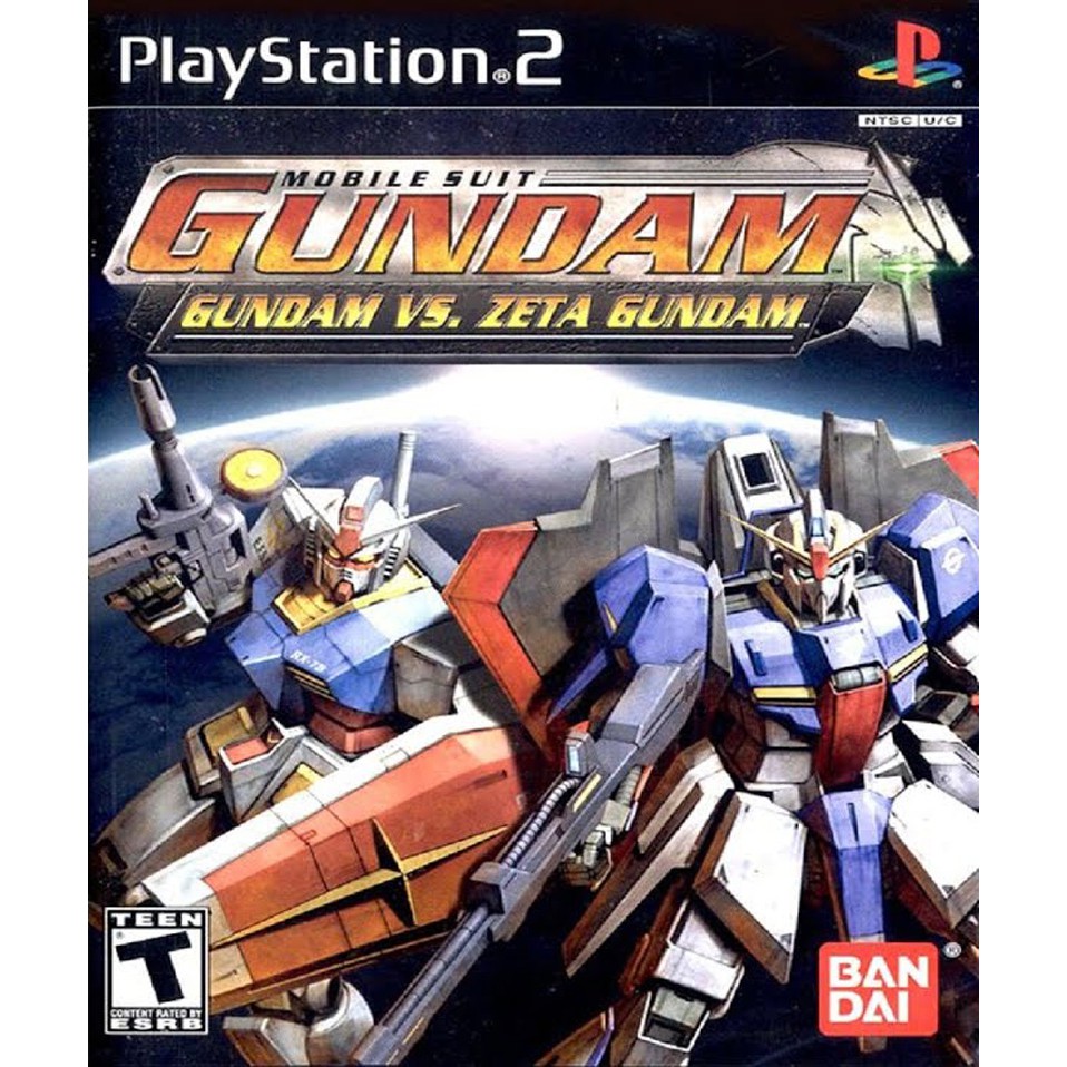 Jual DVD Kaset Game PS2 Mobile Suit Gundam Gundam vs. Zeta Gundam ...