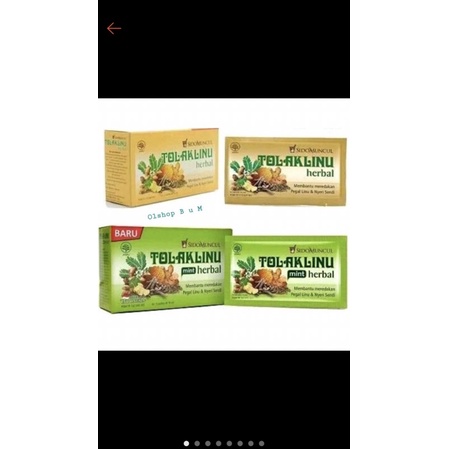 Jual TOLAK LINU herbal syrup isi 5 sachet - produksi PT Sido Muncul ...