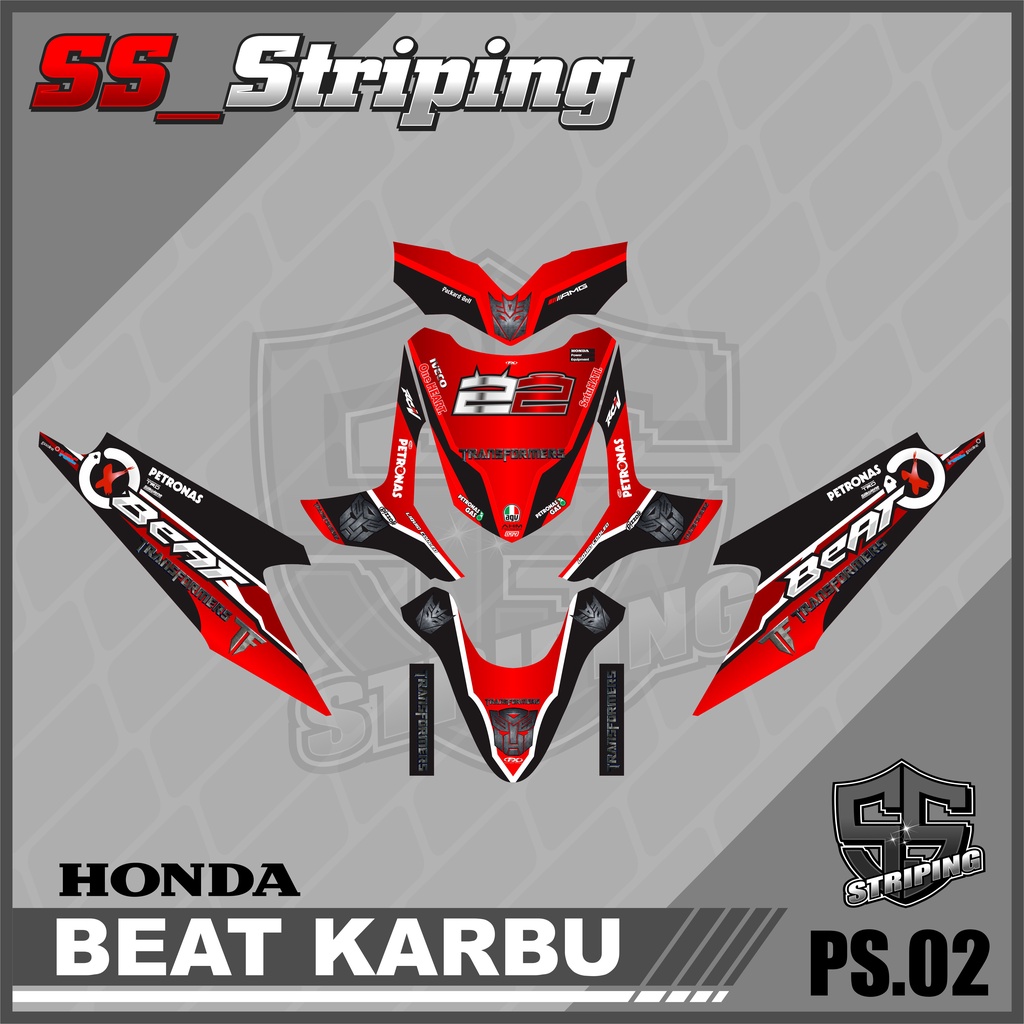 Jual Decal Sticker Full Body Beat Karbu - Sticker Full Body Beat Karbu ...