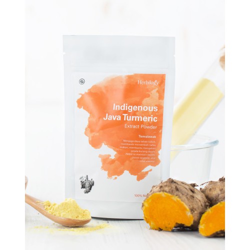 Jual HERBILOGY INDIGENOUS JAVA TUMERIC EXTRACT POWDER - TEMULAWAK 100GR ...