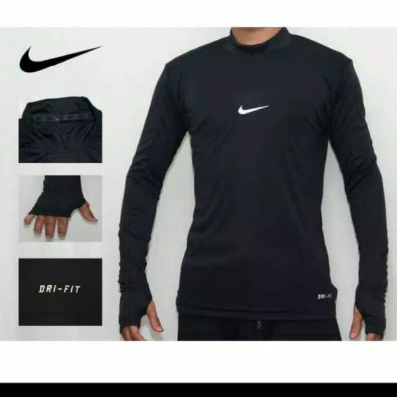 Jual Baselayer Manset Baju Pria Lengan Panjang Manset Olahraga Football ...