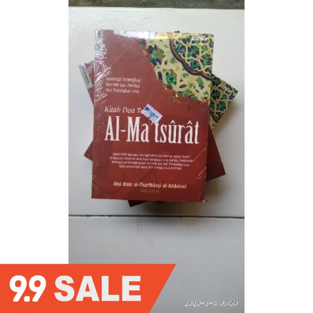 Jual Kitab Doa Tertua Al-Ma'tsurat Abu Bakar Ath-Thurthusi Lebih ... Jual Kitab Doa Tertua Al-Ma'tsurat Abu Bakar Ath-Thurthusi Lebih ...