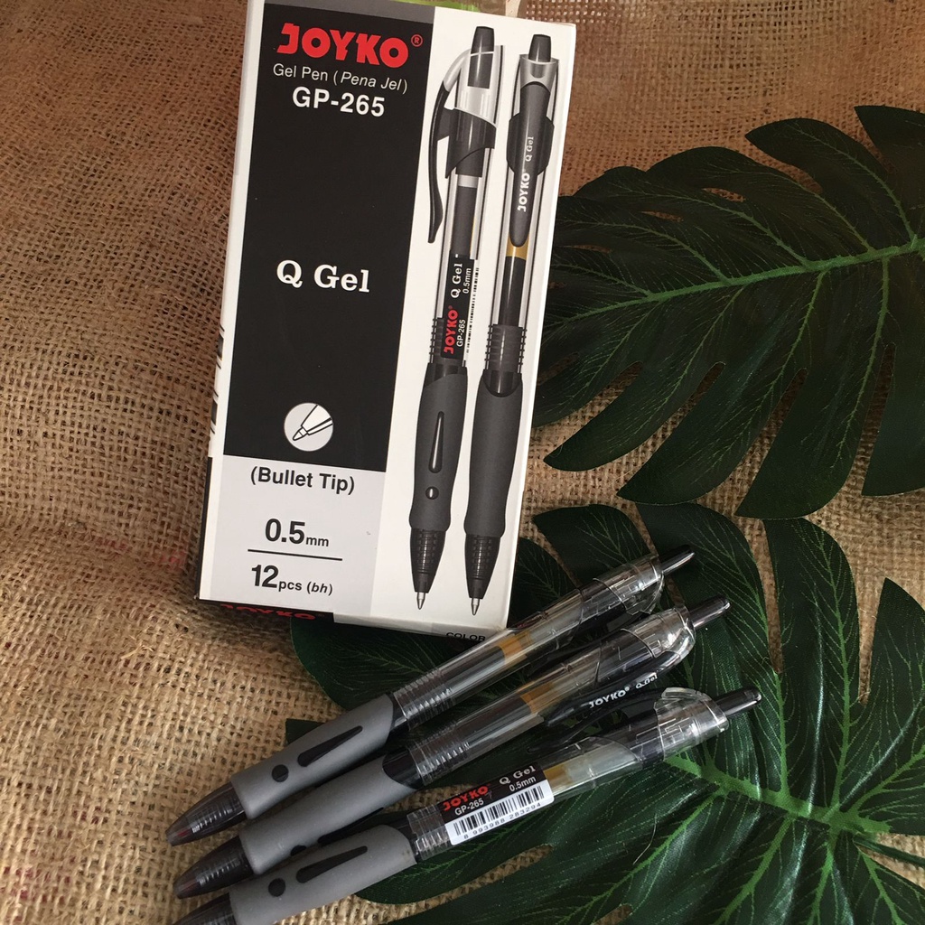 Jual Pulpen Gel Joyko Gel Pen Pulpen Pena Joyko GP-265 Q Gel 0.5 mm | Shopee Indonesia