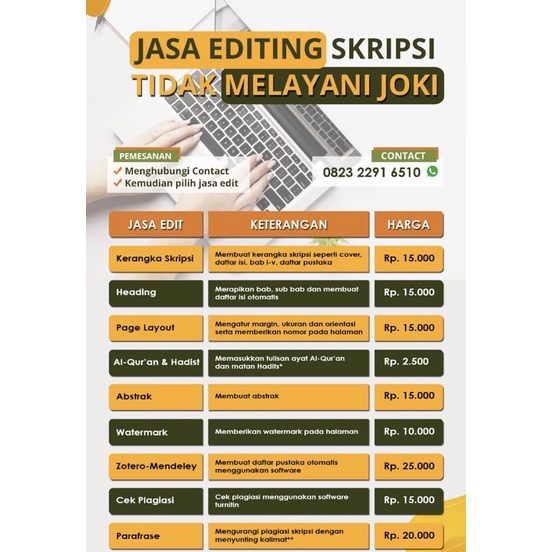 Jual Merapikan File Word | Makalah, Jurnal, Skripsi, Tesis dan ...