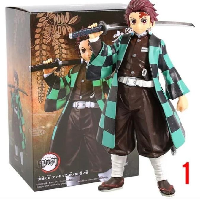 Jual kamado tanjirou figure action anime kimetsu no yaiba demon slayer ...