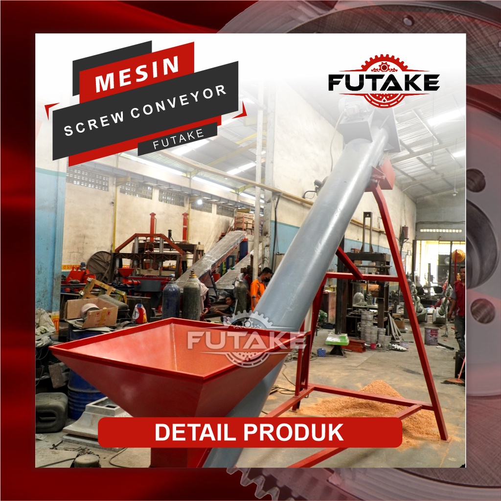 Jual Mesin Screw Conveyor – Alat Mesin Pemindah Pengumpul – Mesin ...