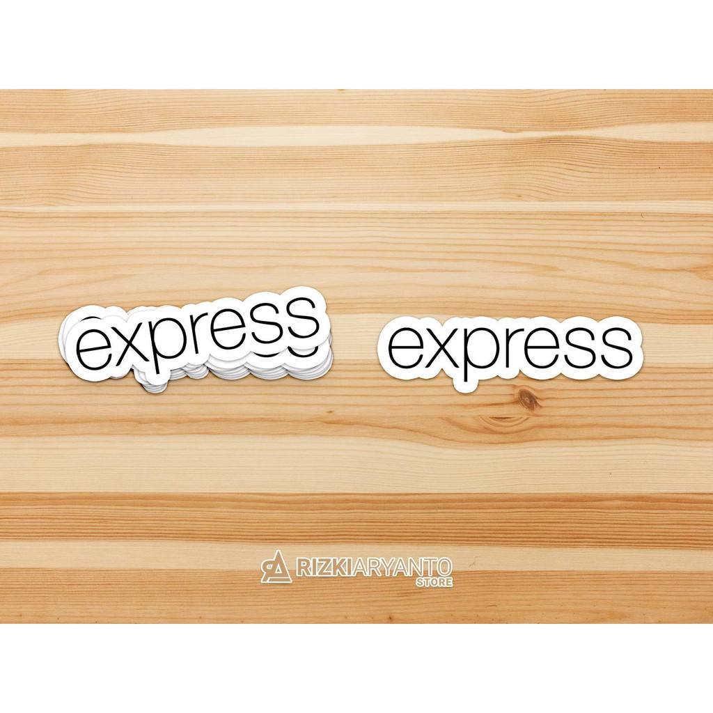Jual Sticker - Stiker Logo Express JS Wordmark untuk PC Laptop HP dll ...