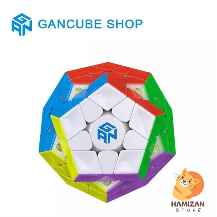 Jual Rubik Gan Megaminx M Magnetic 3x3x3 Magnet Magnetik 3x3 Megaminxed ...