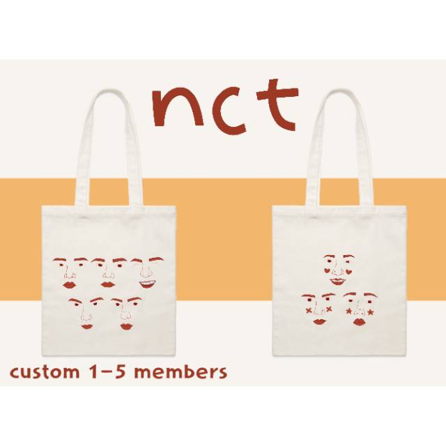 Jual NCT canvas totebag (Pre Order) | Shopee Indonesia