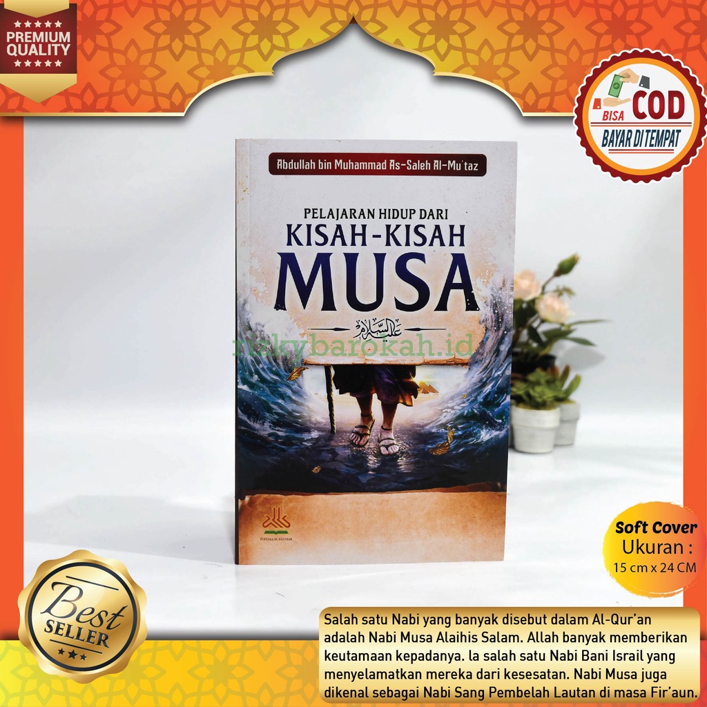 Jual Buku Pelajaran Hidup Dari Kisah-Kisah Musa Nabi Musa Penerbit ...
