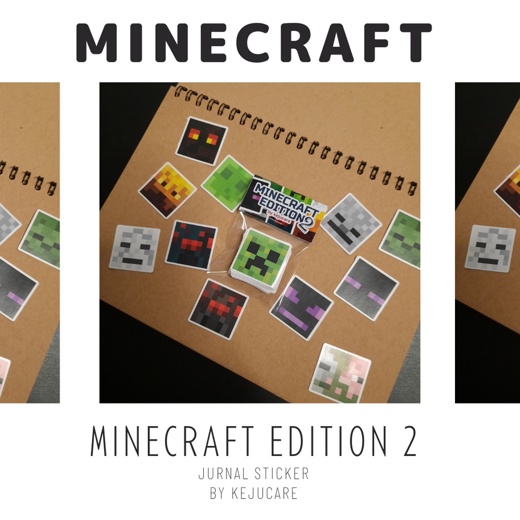 Jual 24pcs Deco Scrapbook Diary Sticker Set MINECRAFT edisi 2 (Sesuai ... Jual 24pcs Deco Scrapbook Diary Sticker Set MINECRAFT edisi 2 (Sesuai ...