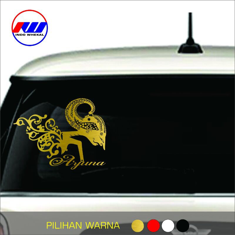 Jual STIKER CUTTING STICKER WAYANG ARJUNA | Shopee Indonesia