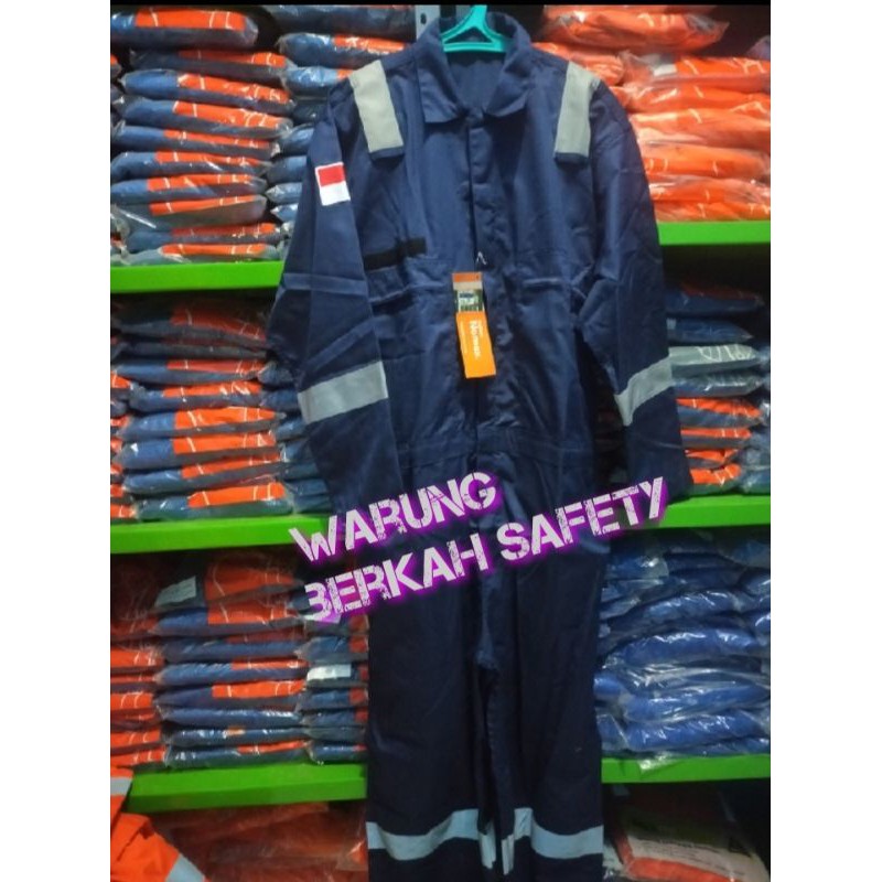 Jual werpack / coverall Nomex Dupont biru Dongker | Shopee Indonesia