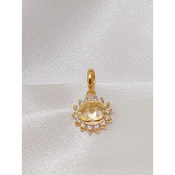 Jual Liontin Model C 1 gram emas muda | Shopee Indonesia