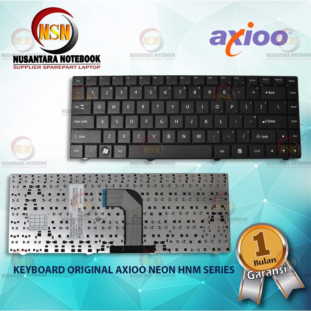 Jual Keyboard Original For Axioo Neon HNM Series | Shopee Indonesia