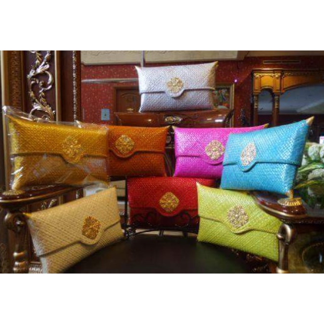 Jual Dompet Pesta Slorok Kondangan Cantik (25x20cm) | Shopee Indonesia