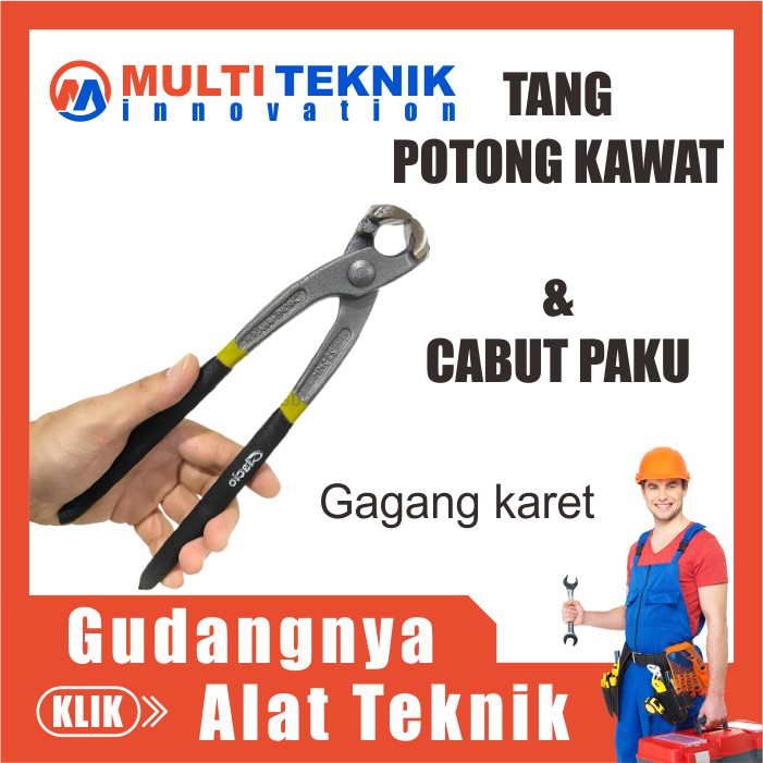 Jual Tang Potong Kawat Catut kakak Tua Gegep Betet kakatua Cabut Paku ...
