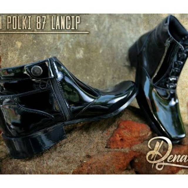 Jual SEPATU PDH TINGGI ALADIN (DENAWARI) | Shopee Indonesia
