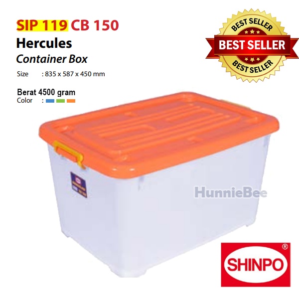 Jual HERCULES Container Box CB 150 SIP 119 Shinpo | Shopee Indonesia
